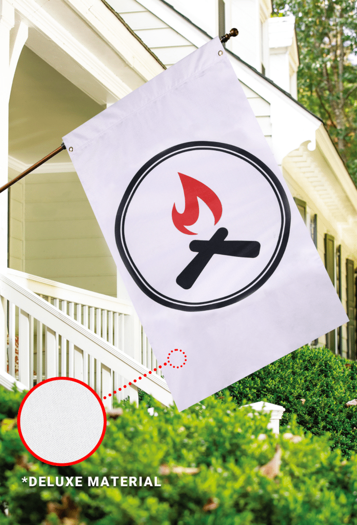 Unity Blaze Home Flag Black Folks Camp Too